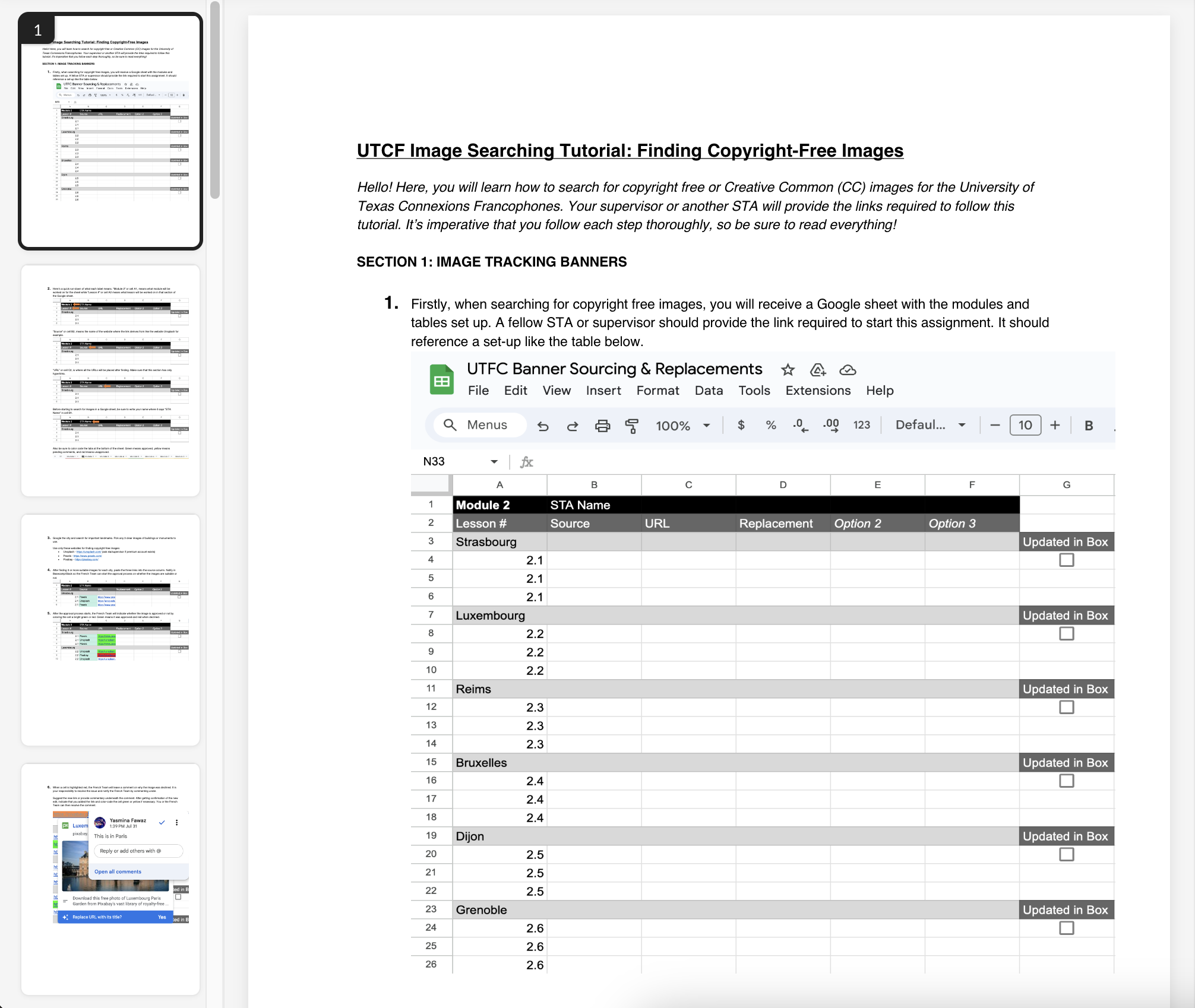 Project: UTCF Project Management